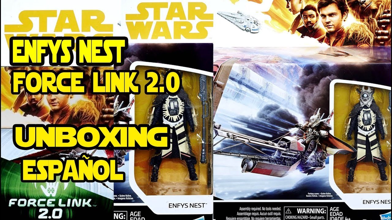 Enfys Nest Force Link 2.0 Han Solo movie Español - YouTube