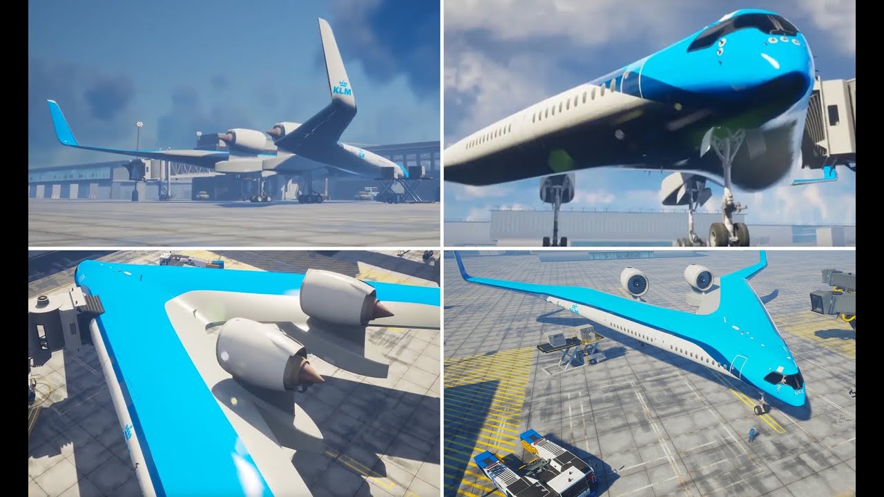 V-Shaped Wing Aircraft: A Leap Forward in Aviation Innovation - YouTube