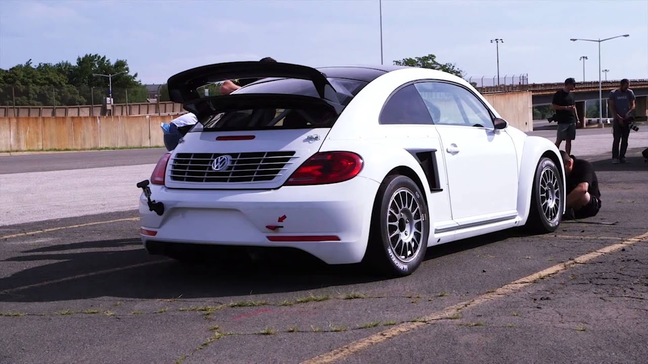 Global Rallycross VW Beetle Trailer | AutoMotoTV - YouTube