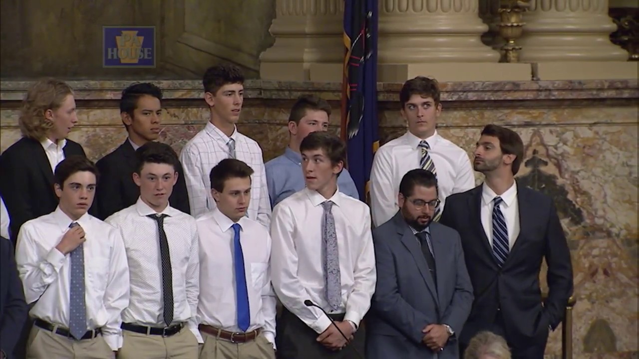Vincentian Academy Honored On House Floor - YouTube