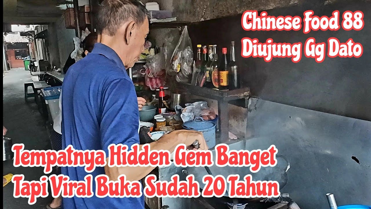 Tempat Makan Hidden Gem Yang Viral | Chinese Food 88 Buka Sudah 20 ...