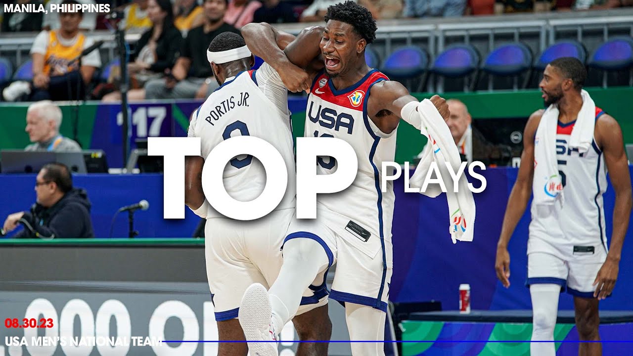 TOP PLAYS // USA vs Jordan 8.30.23 - YouTube