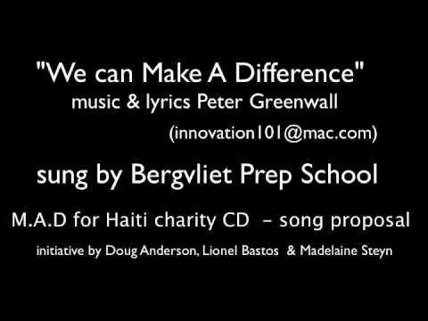 We Can Make A Difference - YouTube