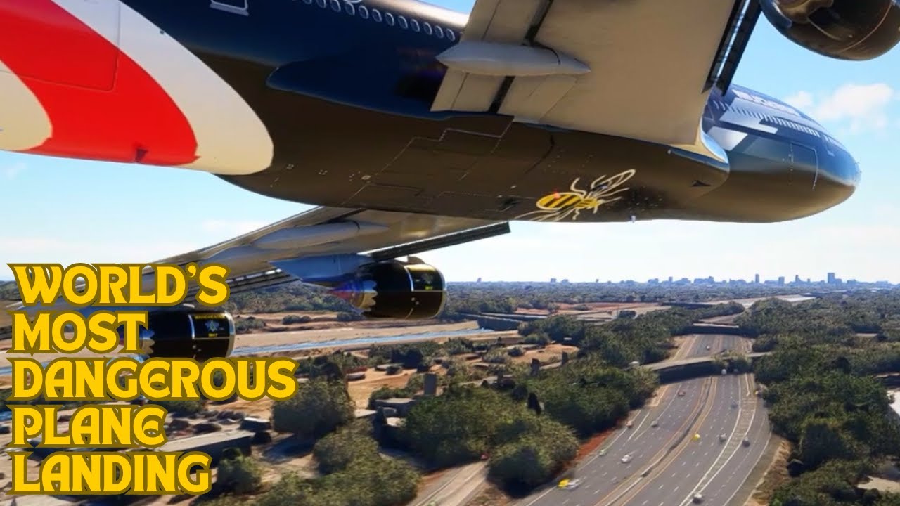 WORLD'S MOST DANGEROUS PLANE LANDING EPS.238 - YouTube
