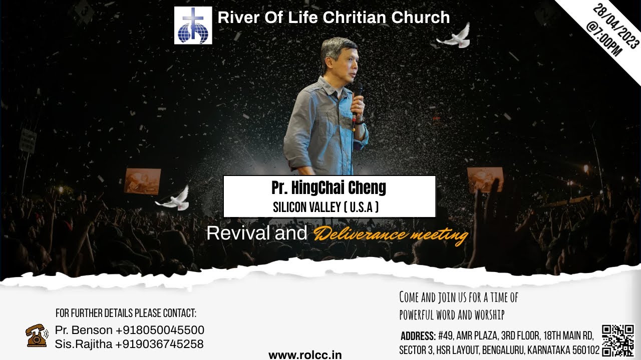 28th April 2023 | Deliverance prayer | Pr. Hing Chai Cheng - YouTube