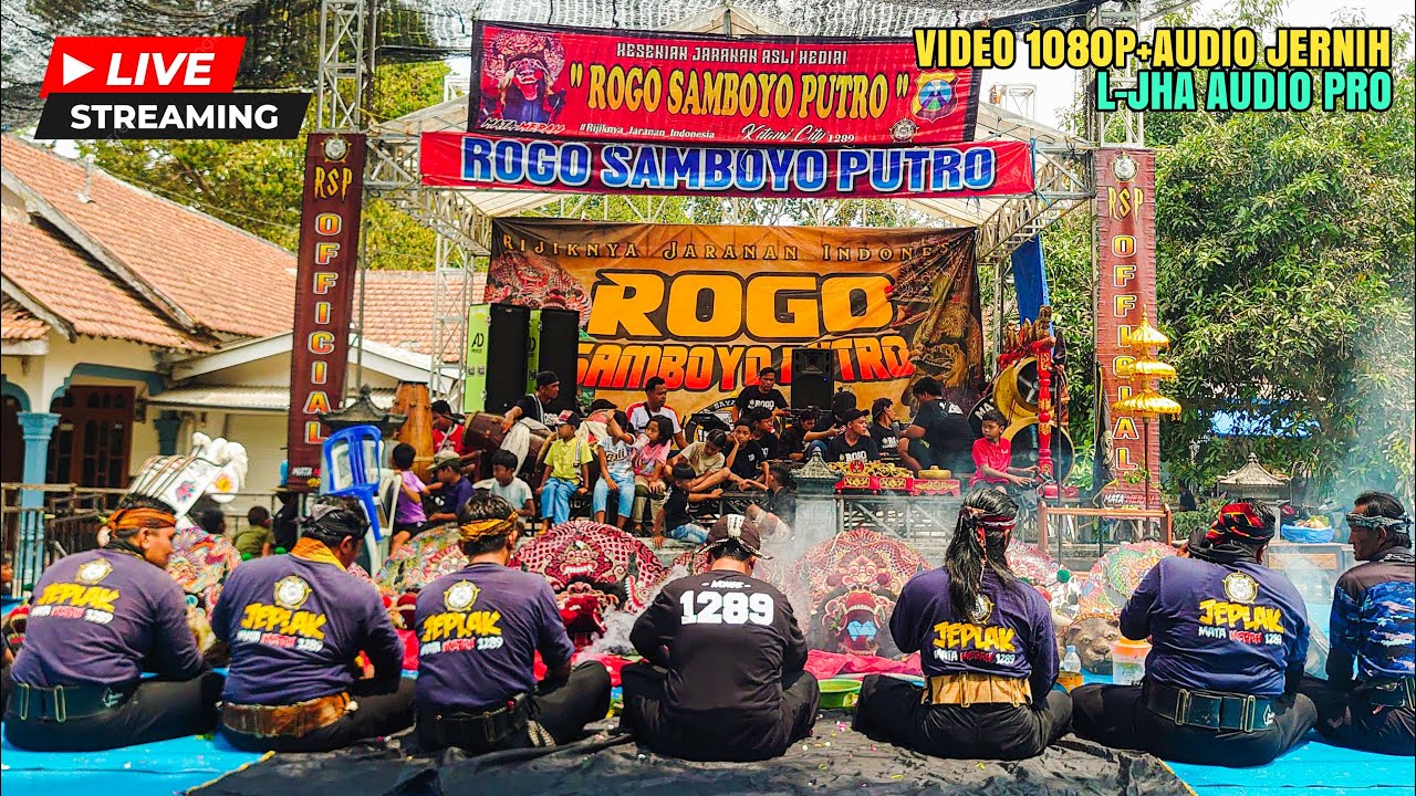 Live Rogo Samboyo Putro Jagul Ngancar Kediri Ft L-Jha Audio Pro - YouTube