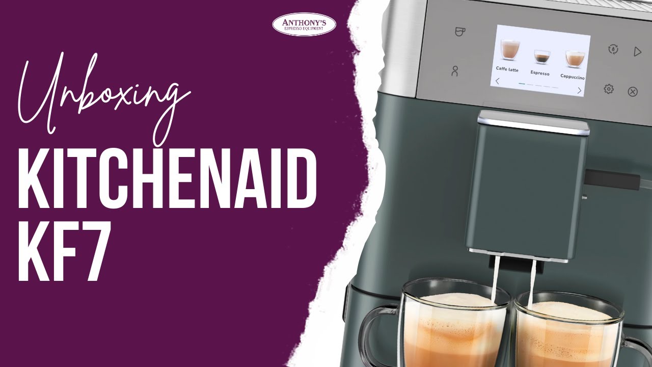Unboxing the NEW KitchenAid Fully Automatic Espresso Machine – Model ...