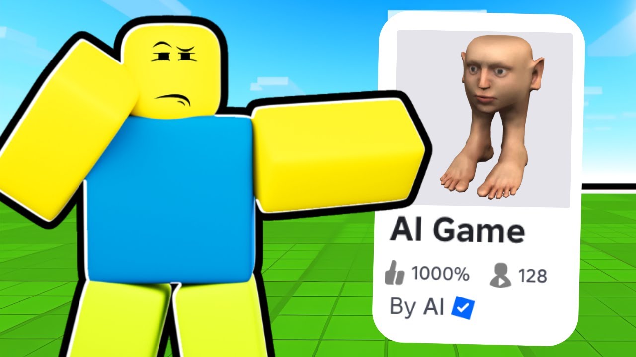 Can the Roblox AI Assistant MAKE a Game ? - YouTube