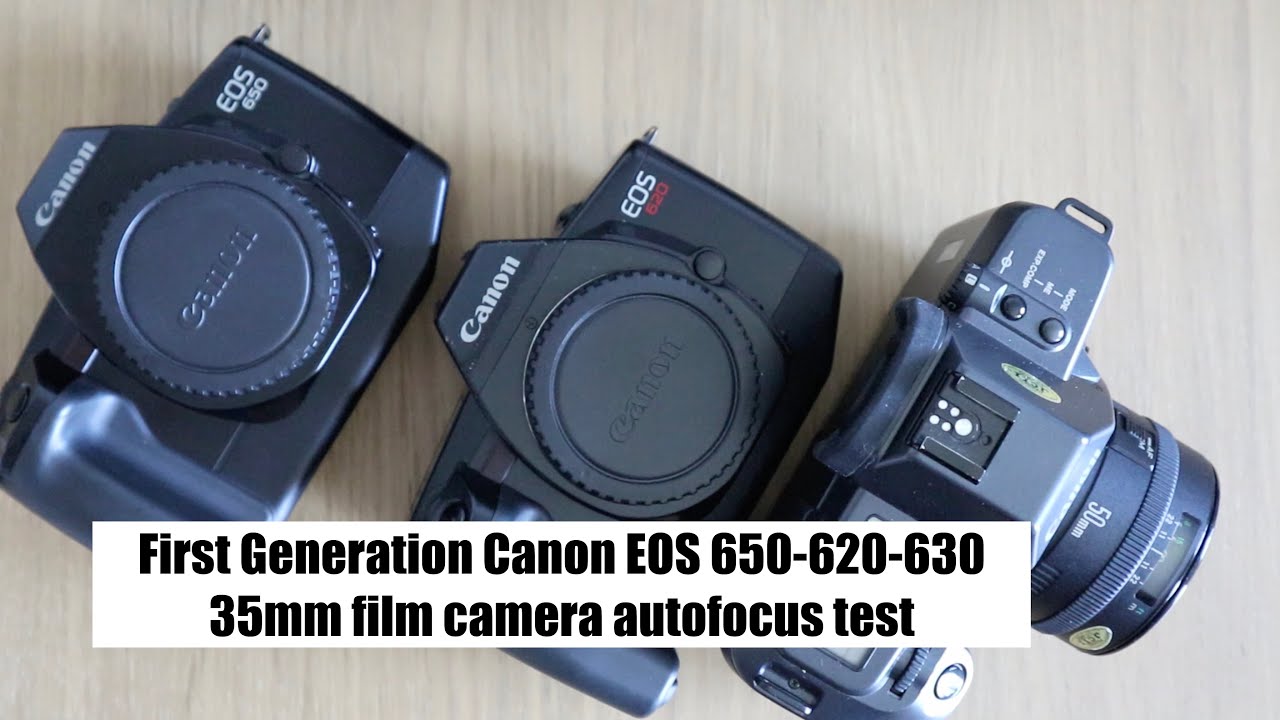 Canon EOS 650/620/630 35mm Analog Film Camera Autofocus Comparison ...