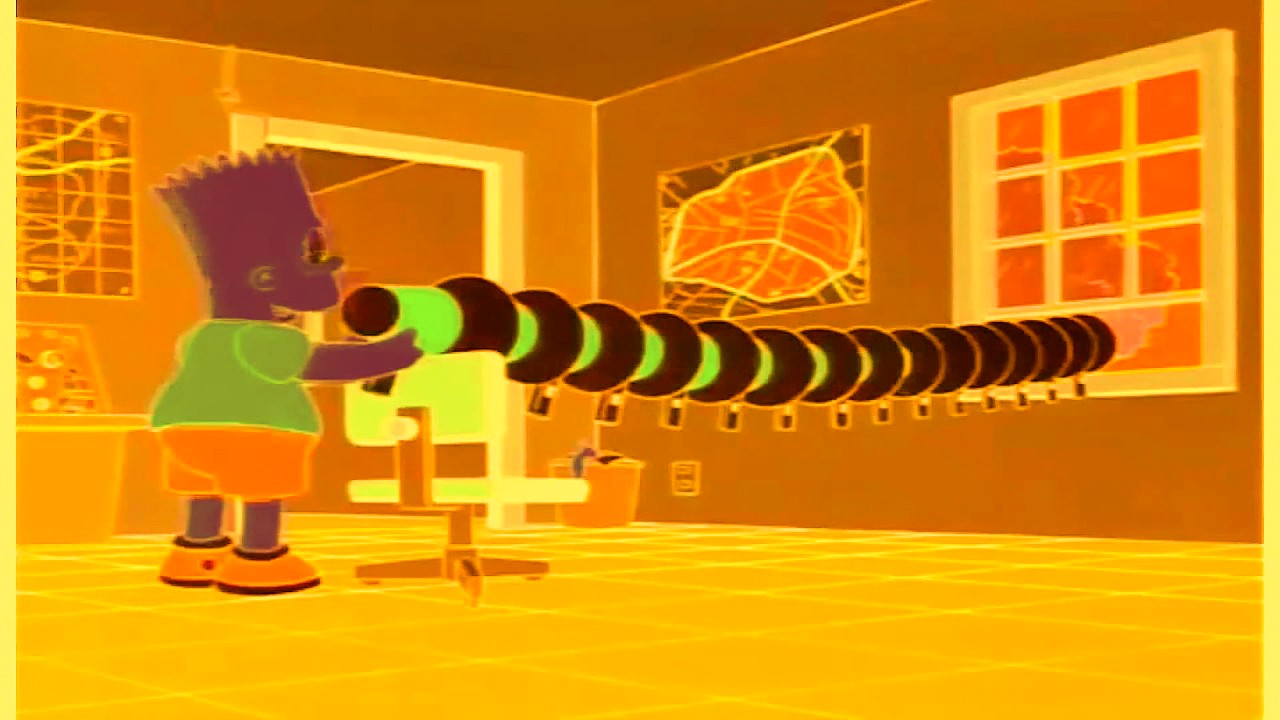 (REMADE) The Simpsons - Bart's Megaphone Testing in G-major Squared (G ...