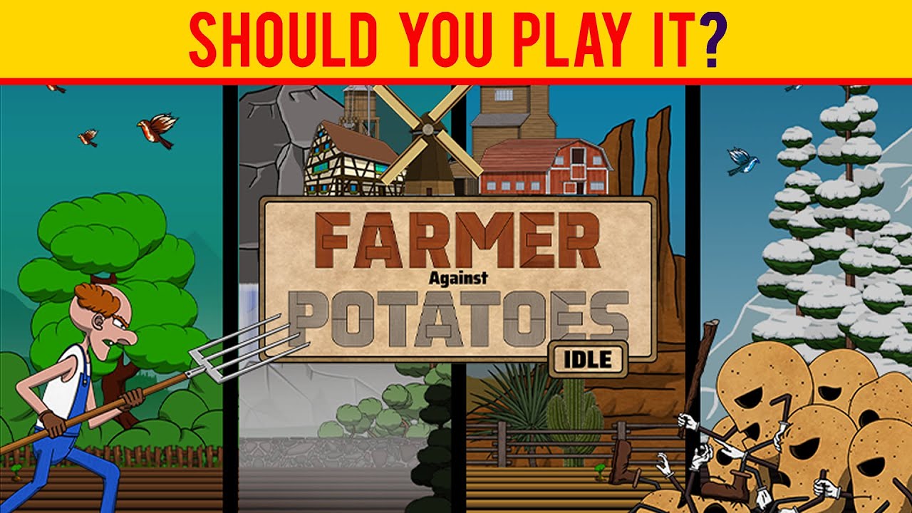 Farmer Against Potatoes Idle - Free to Play | REVIEW - YouTube