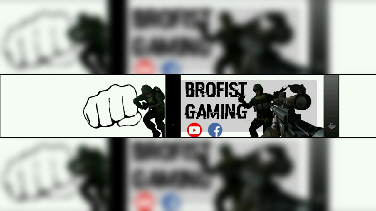 Brofist Gaming Banner - Made By Me - DOWNLOAD LINK IN DESC - YouTube