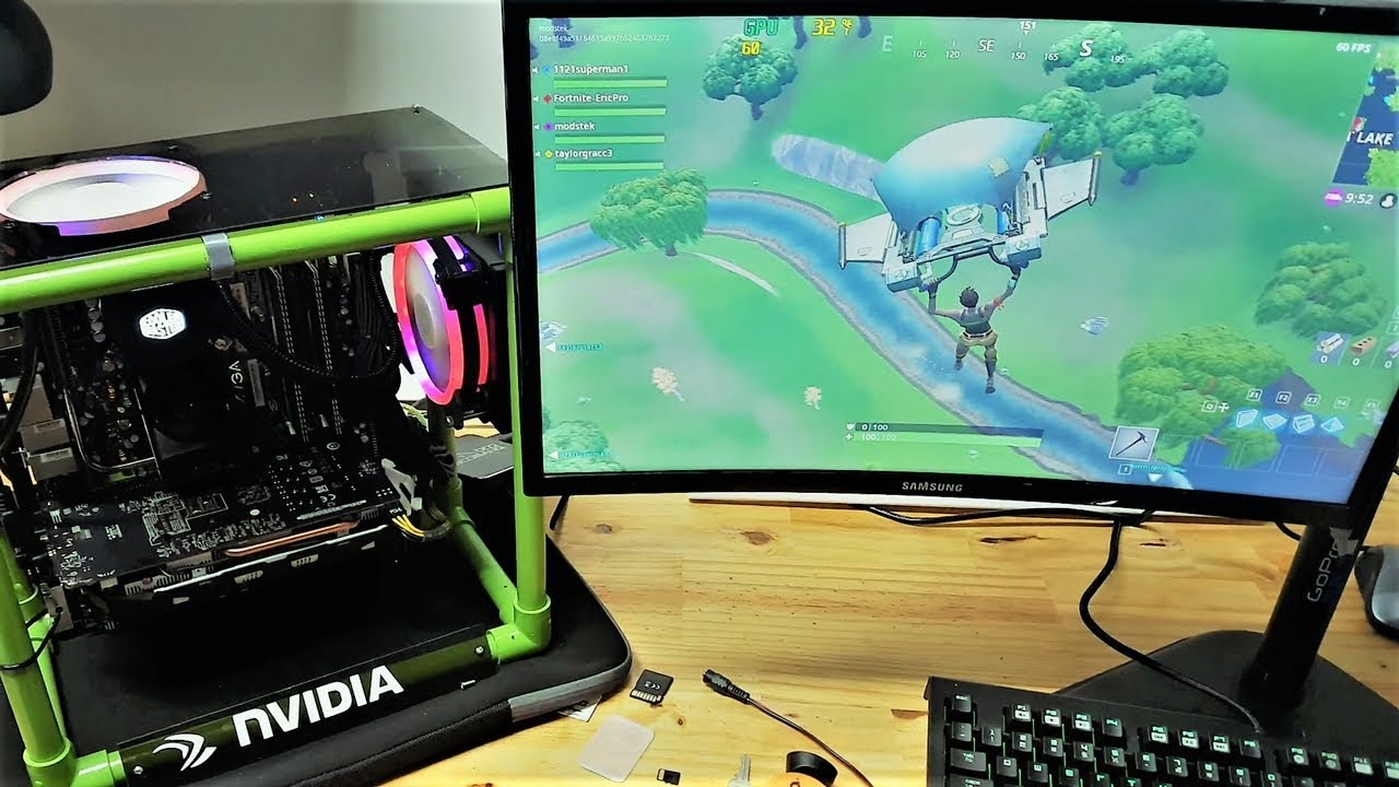 PVC Gaming PC for a Plumber - YouTube