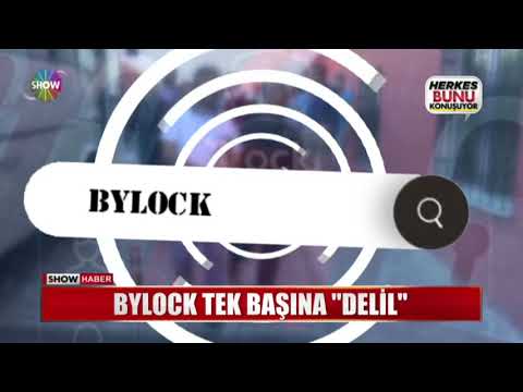 Bylock tek başına \