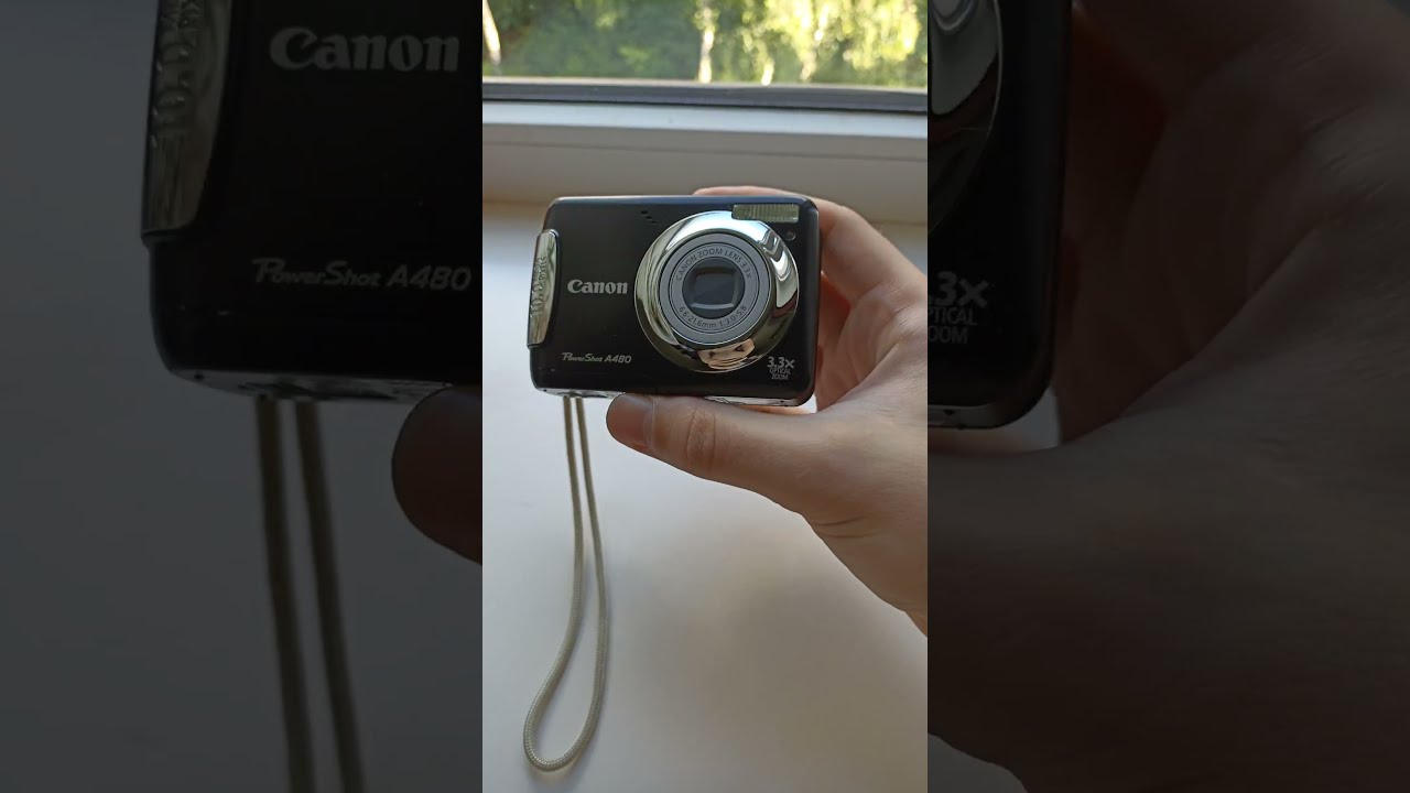 💥Camera Canon PowerShot A480 Black 10.0MP digital vintage compact retro rare💥WORKing CHEAP💥