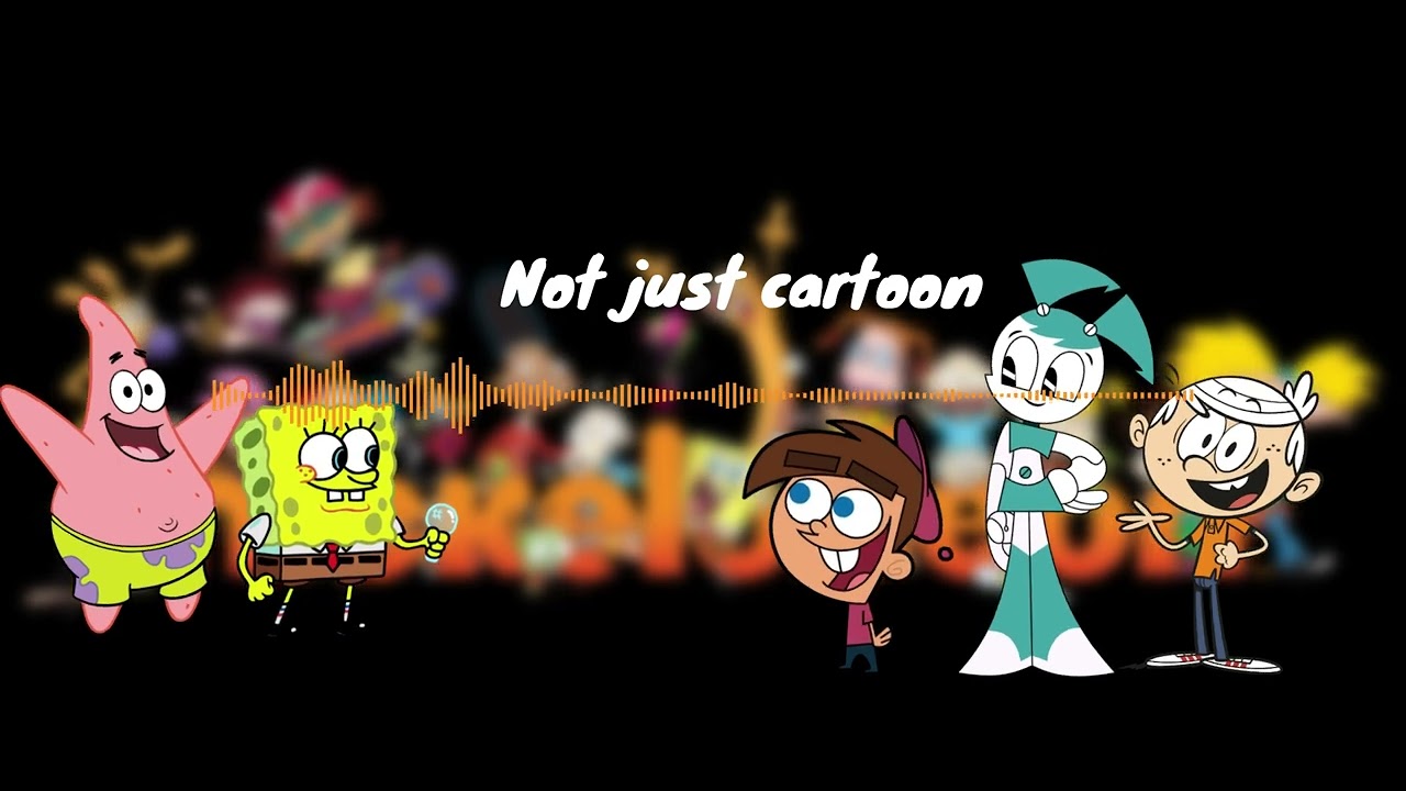 nickelodeon showdown prologue not just cartoon (couch gag) - YouTube