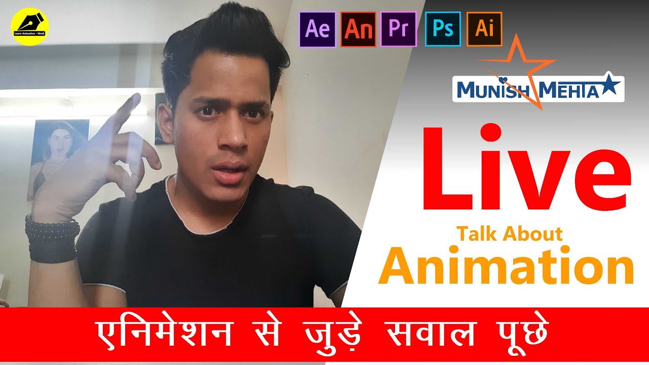 Talk About Animation | 3rd Live | Munish Mehta - YouTube