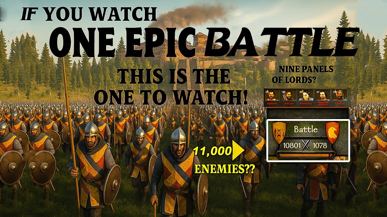 12275 Vlandians VS 1529 ( OPEN Battlefield ) | The Most Epic Battle ...
