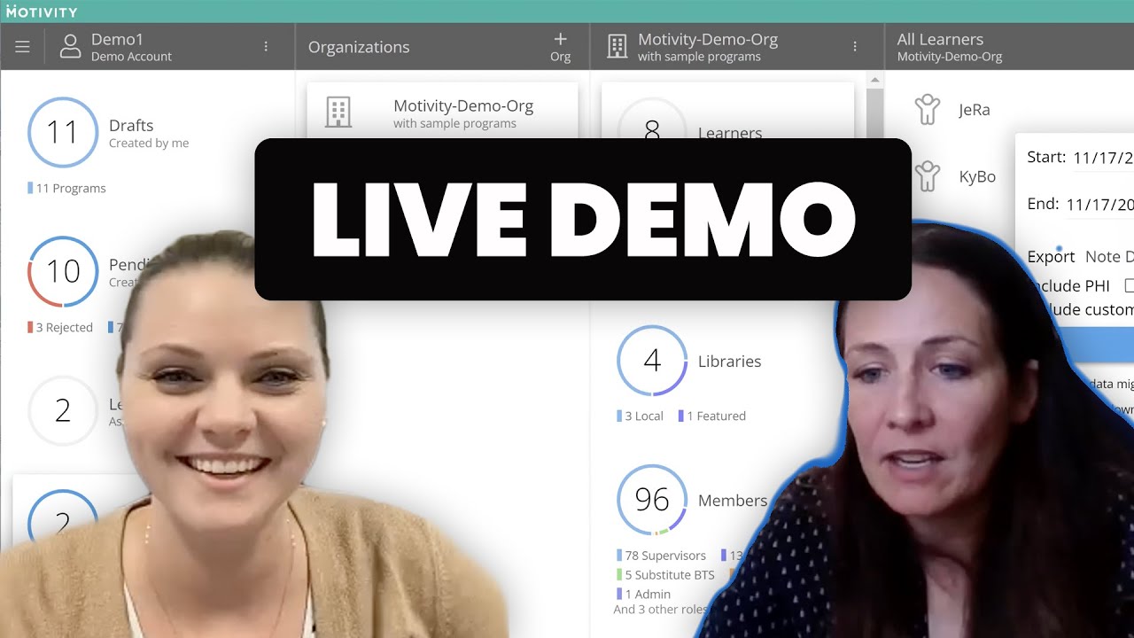 LIVE: ABA Data Collection Demo with Motivity - YouTube
