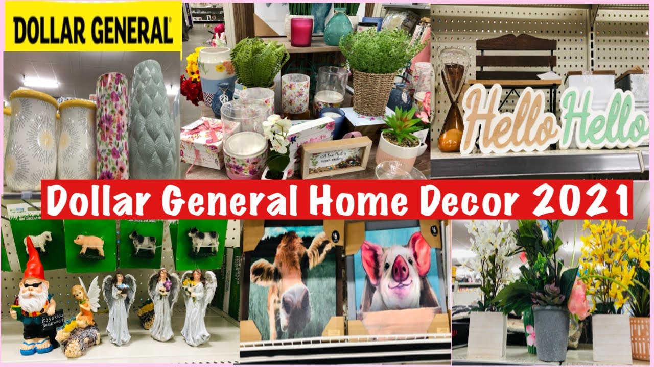DOLLAR GENERAL HOME & GARDEN DECOR 2021|DOLLAR GENERAL NEW FINDS 2021 ...