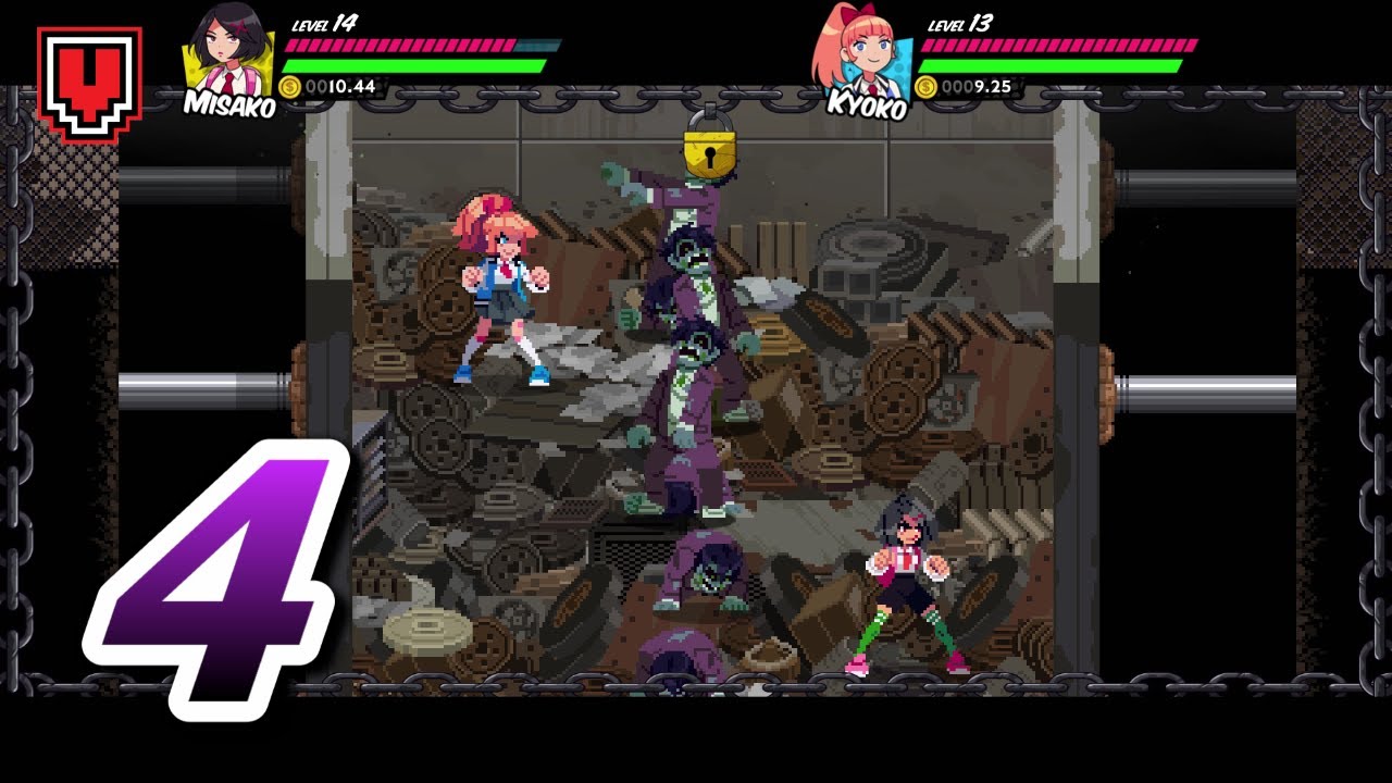 Downtown // RIVER CITY GIRLS walkthrough part 4 (Hard) - YouTube