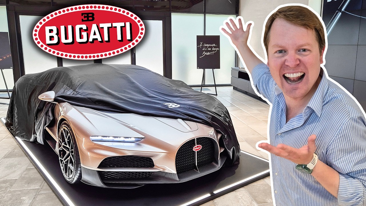 New BUGATTI TOURBILLON! First Look at the 1,800hp Chiron Successor ...