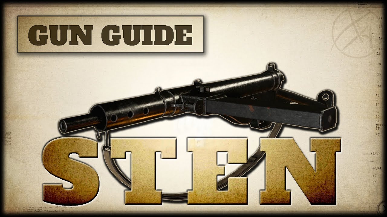 STEN Stats & Best Class Setups | CoD WW2 Gun Guide #12 - YouTube
