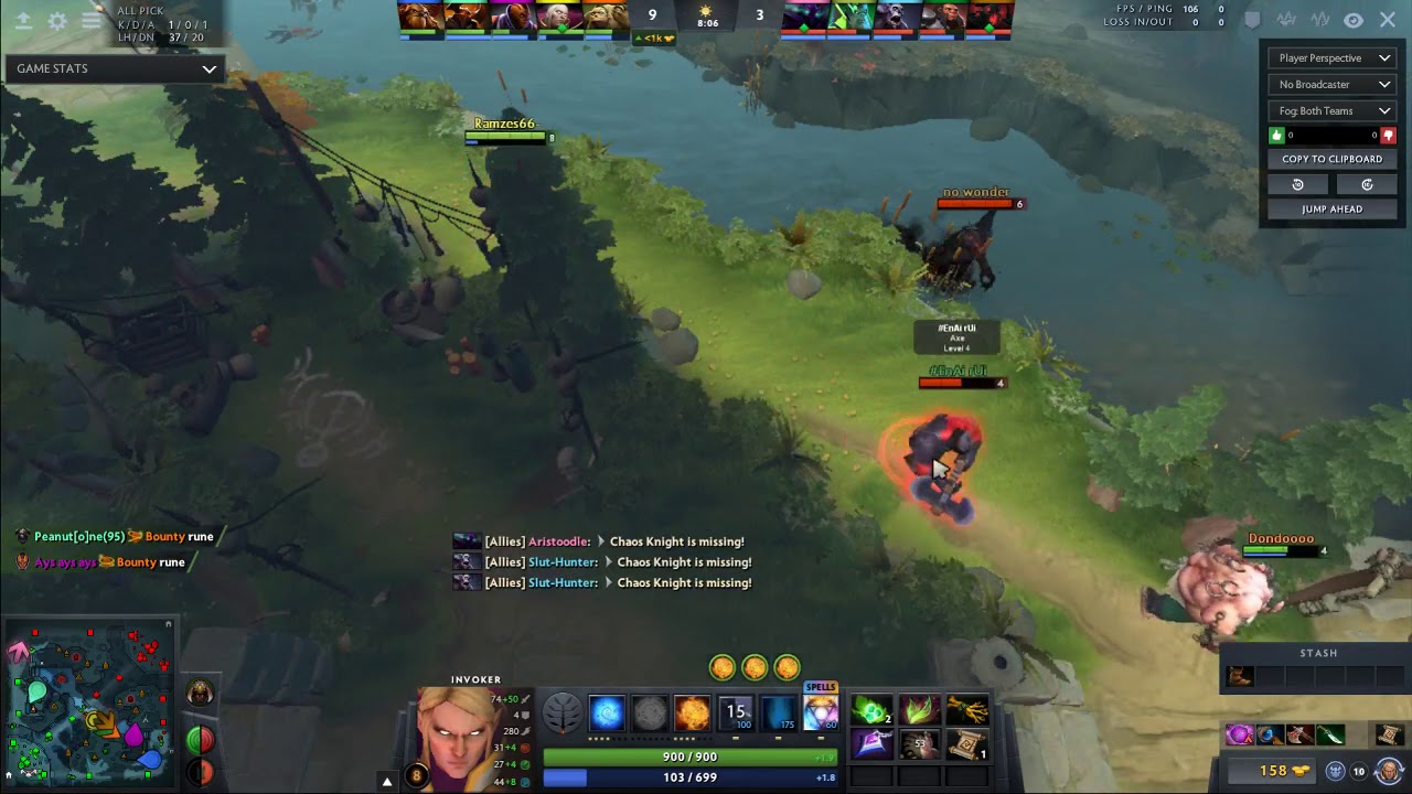 Guardian vs Ancient Rank Dota 2 - YouTube