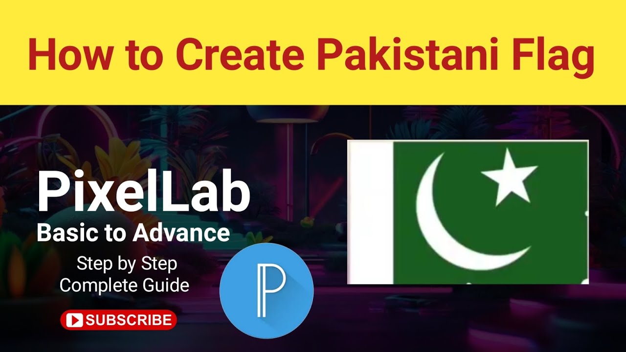 How to create Pakistani Flag #tutorial #graphicdesign - YouTube