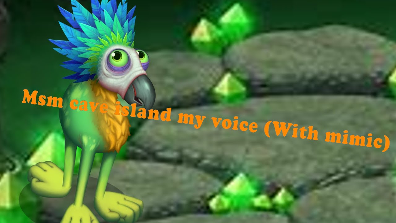 Msm cave island but my voice (with mimic) - YouTube