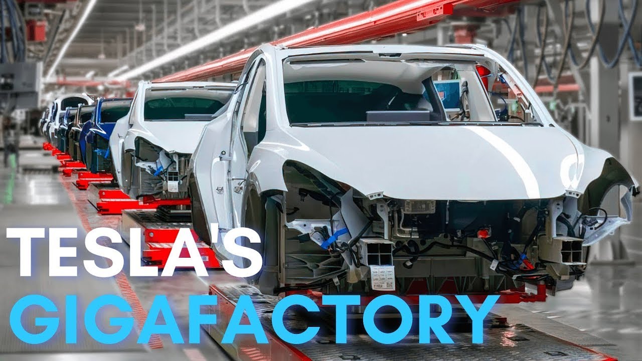 Inside Tesla's INSANE Gigafactory! - YouTube