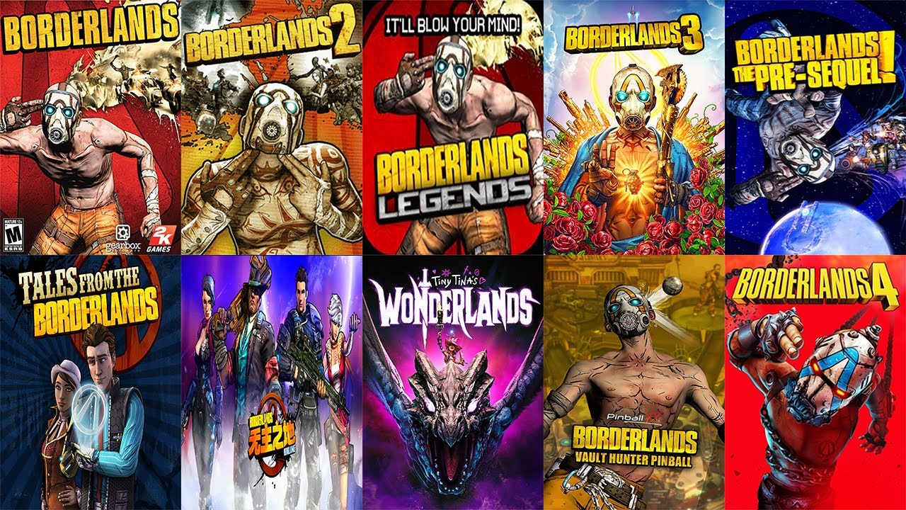 Evolution Of Borderlands Games 2009 – 2025 - YouTube