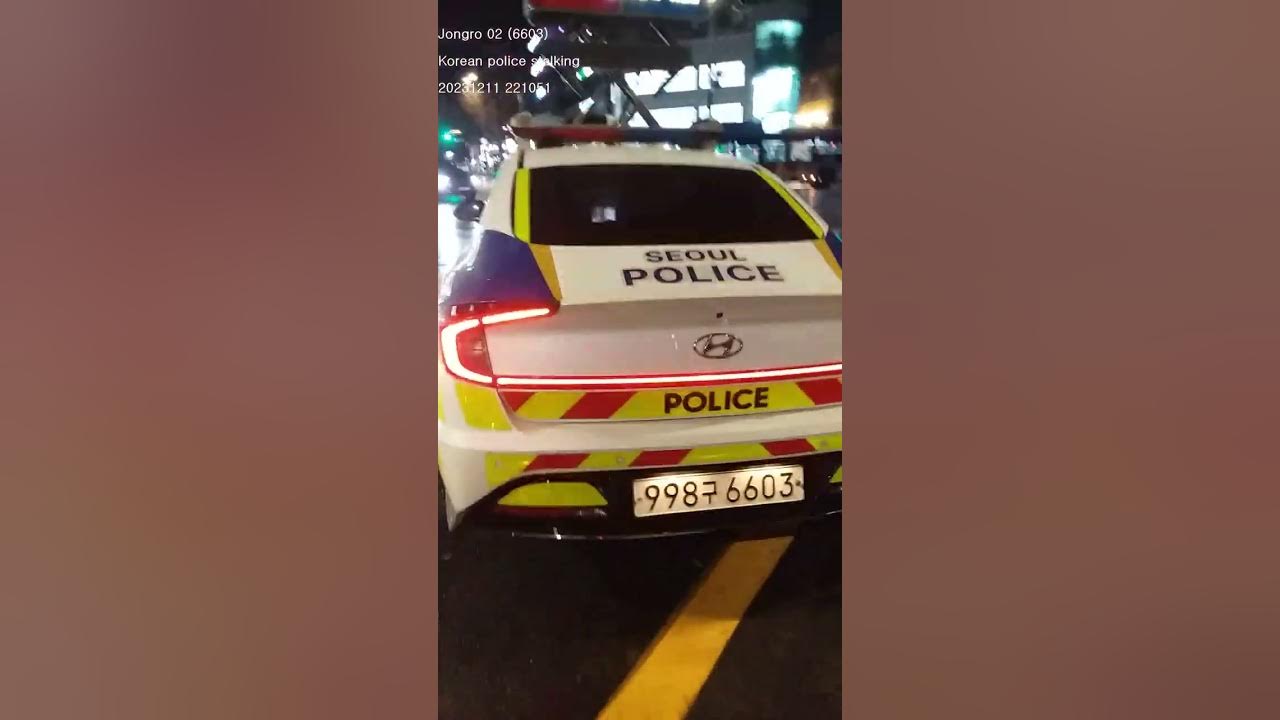 Korean police suppress my brain not to monitor my Security cam to break in - YouTube