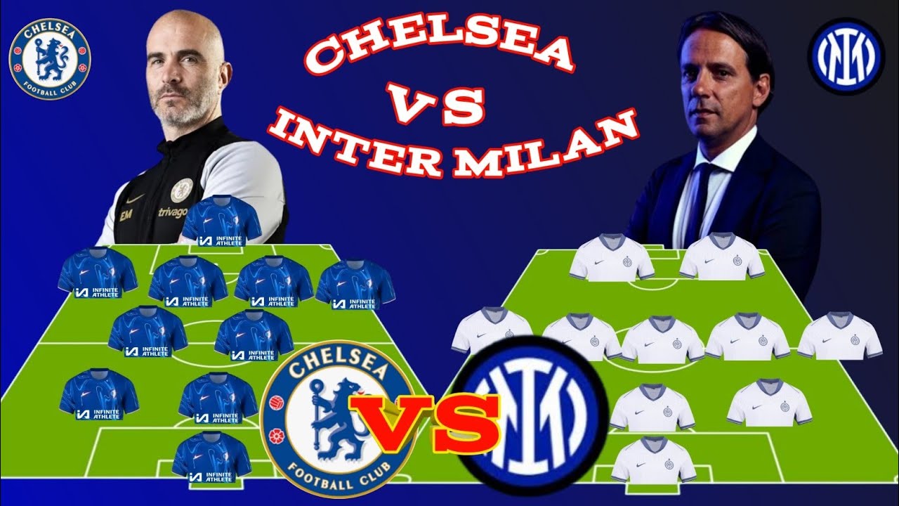 ENZO MARESCA VS SIMONE INZAGHI|| CHELSEA VS INTER MILAN PREDICTED LINE ...