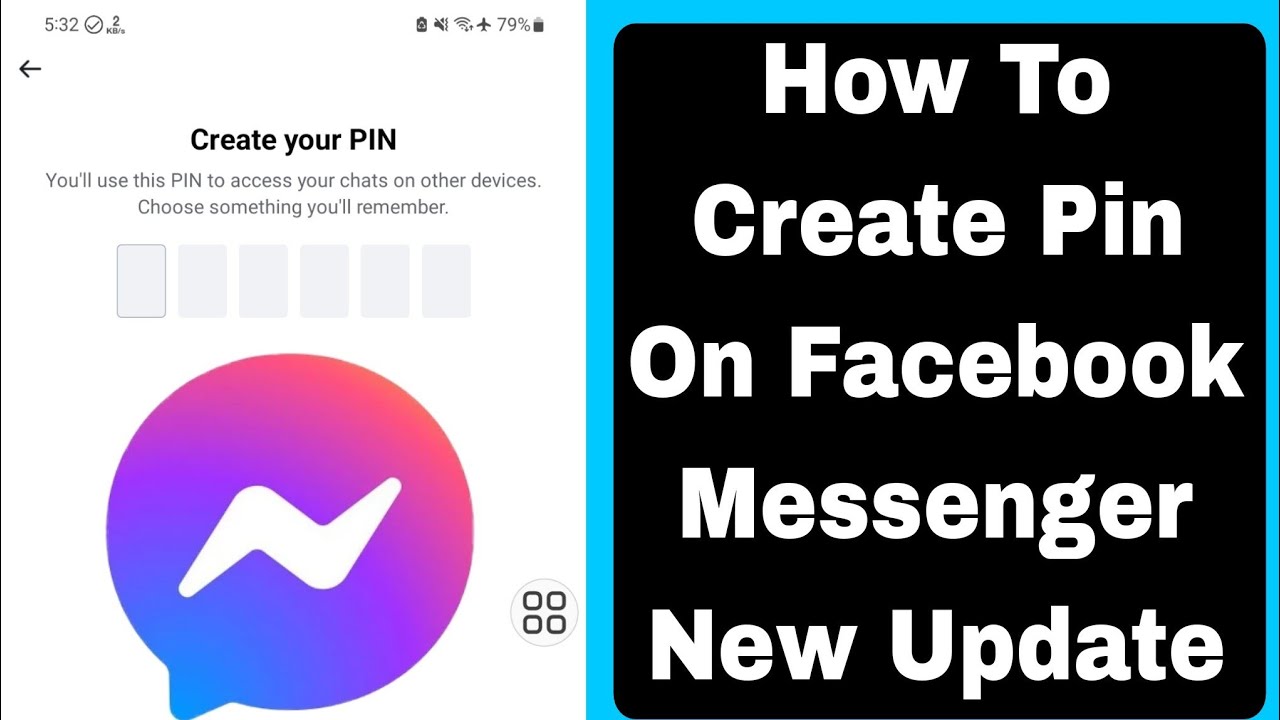 How To Create Pin On Facebook Messenger New Update 2024 | Messenger pin ...