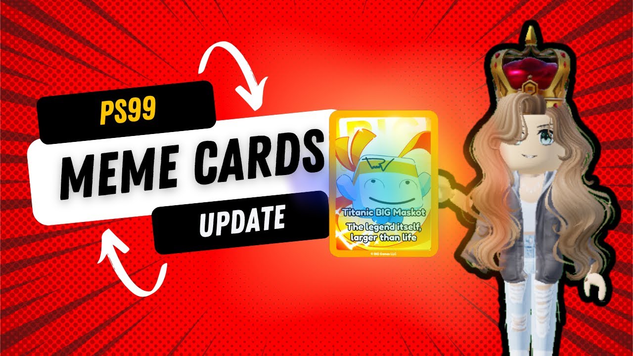 Meme Cards Update in PS99! - YouTube