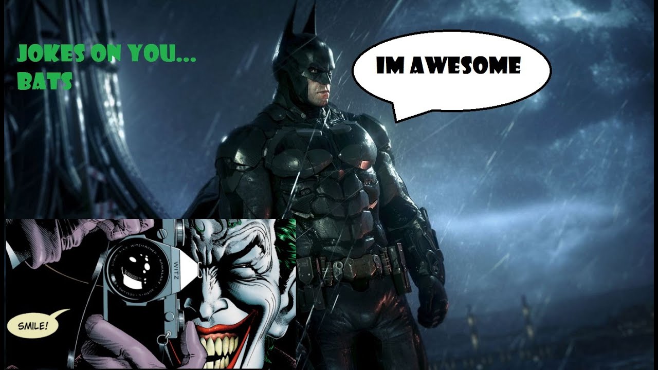 batman arkham knight funny moments [PS4] - YouTube