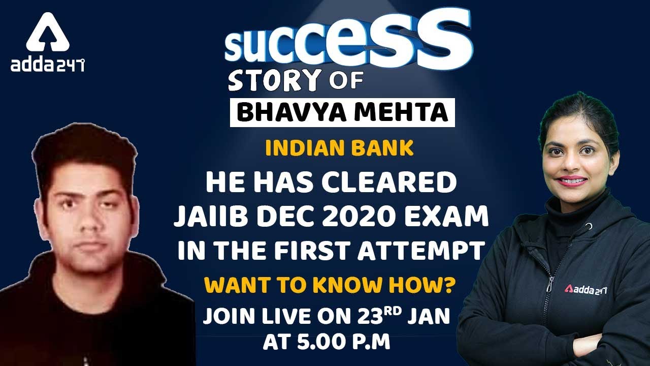 How to Qualify JAIIB in the first attempt | Success Story of Bhavya ...