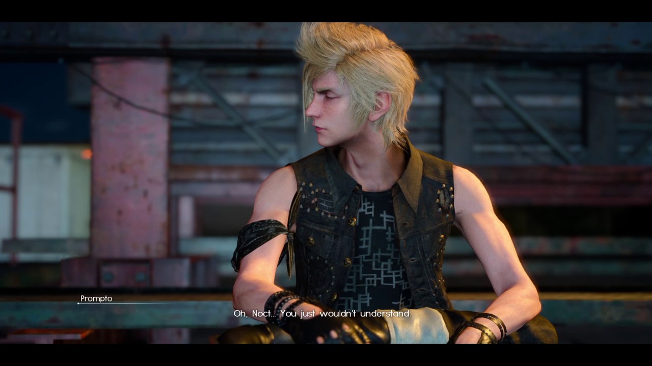 Prompto's Sad Story ( Final Fantasy XV ) - YouTube