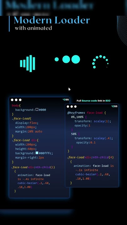 🚀 Modern Loading Animation With Javascript And React ⏳ Shorts Cssanimation Reactjs Js 