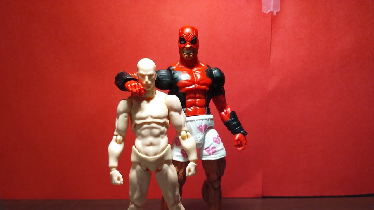 Deadpool vs Samurai Kage | stop motion part 2 - YouTube