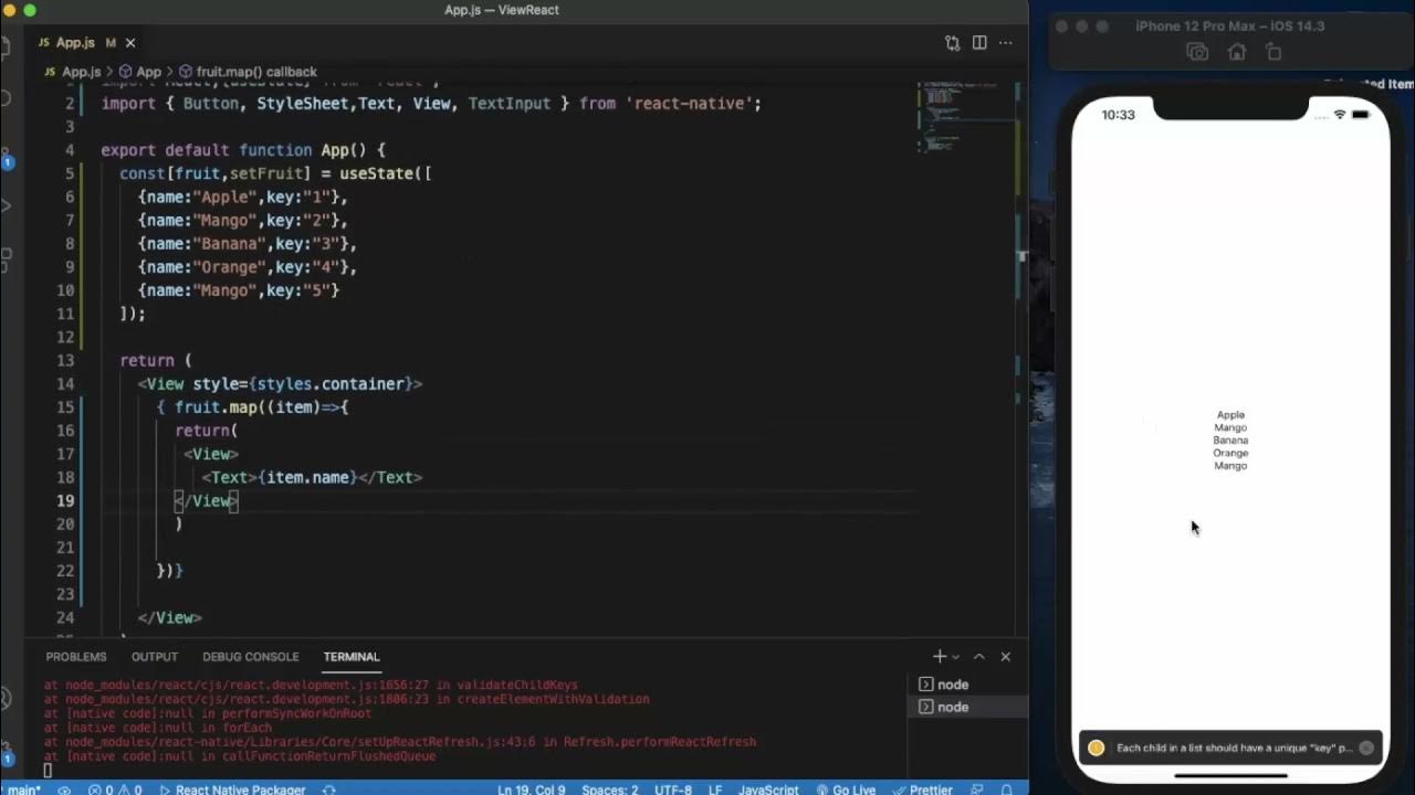 React Native Tutorial 9 - Lists & ScrollView - YouTube