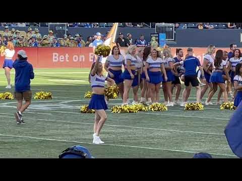 Winnipeg Blue Bomber Cheer/Dance Team 2023 -4 - YouTube