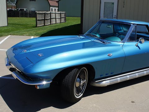 1966 Corvette 327 with a Power glide transmission - Test drive