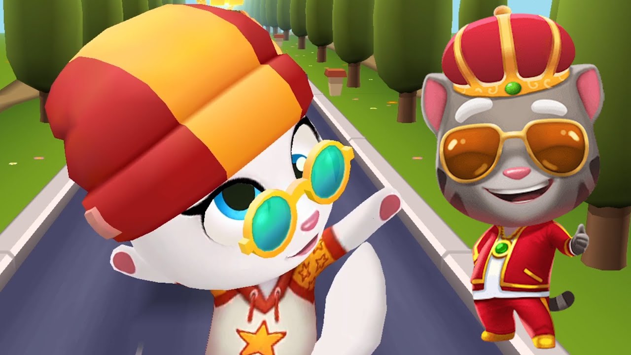 Talking Tom Gold Run - Talking Tom (iOS, Android Gameplay 2024) - YouTube