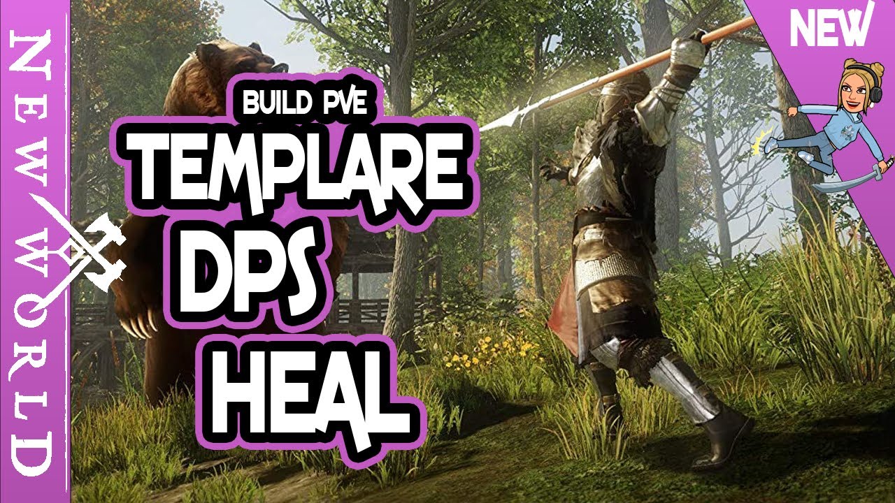 New world templare build bastone della vita e lancia ITA - YouTube