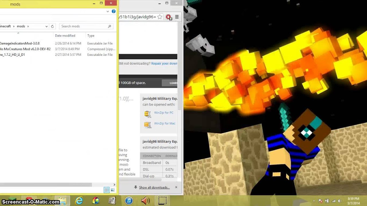 How to Install Mods into Minecraft! Tutorial - YouTube