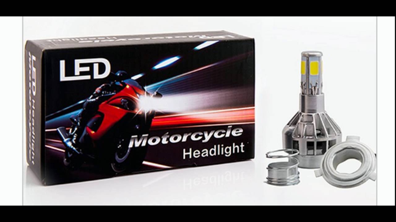 Test H4 Led CREE Motorcycle Headlight - YouTube
