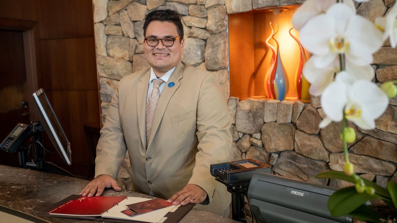 Steven Rojo Santos, an alumnus, begins his career in hospitality ...