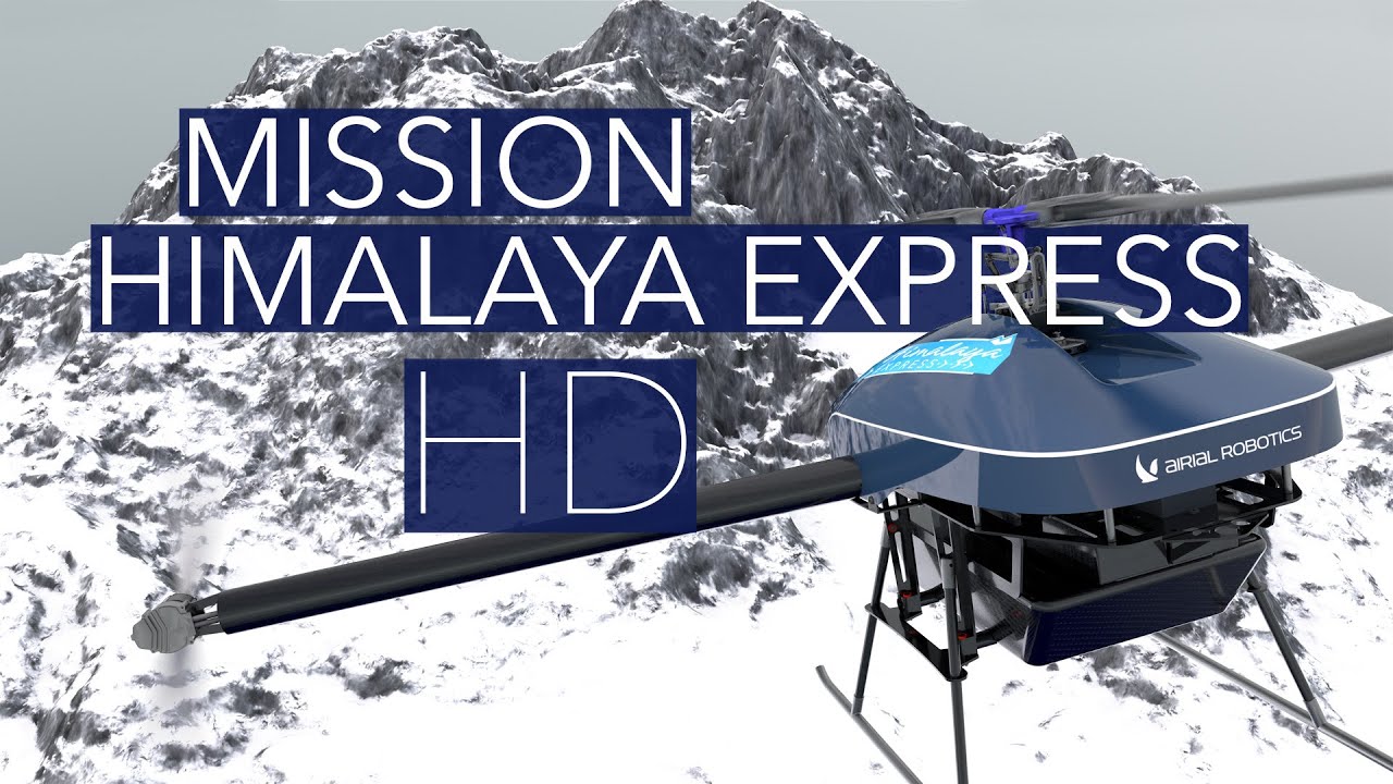 Highest Conventional Drone Flight ever? Mission Himalaya Express HD ...